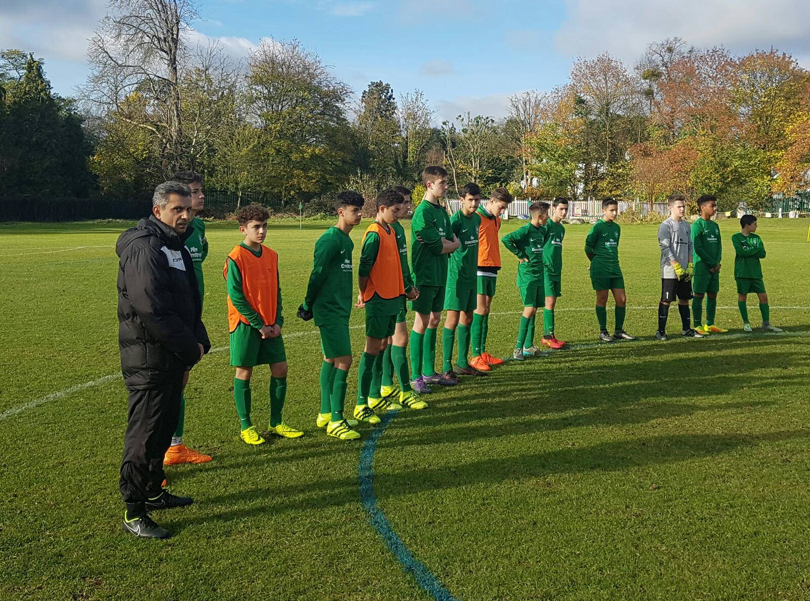 OYFC teams observe minute’s silence on Remembrance Sunday – Omonia ...