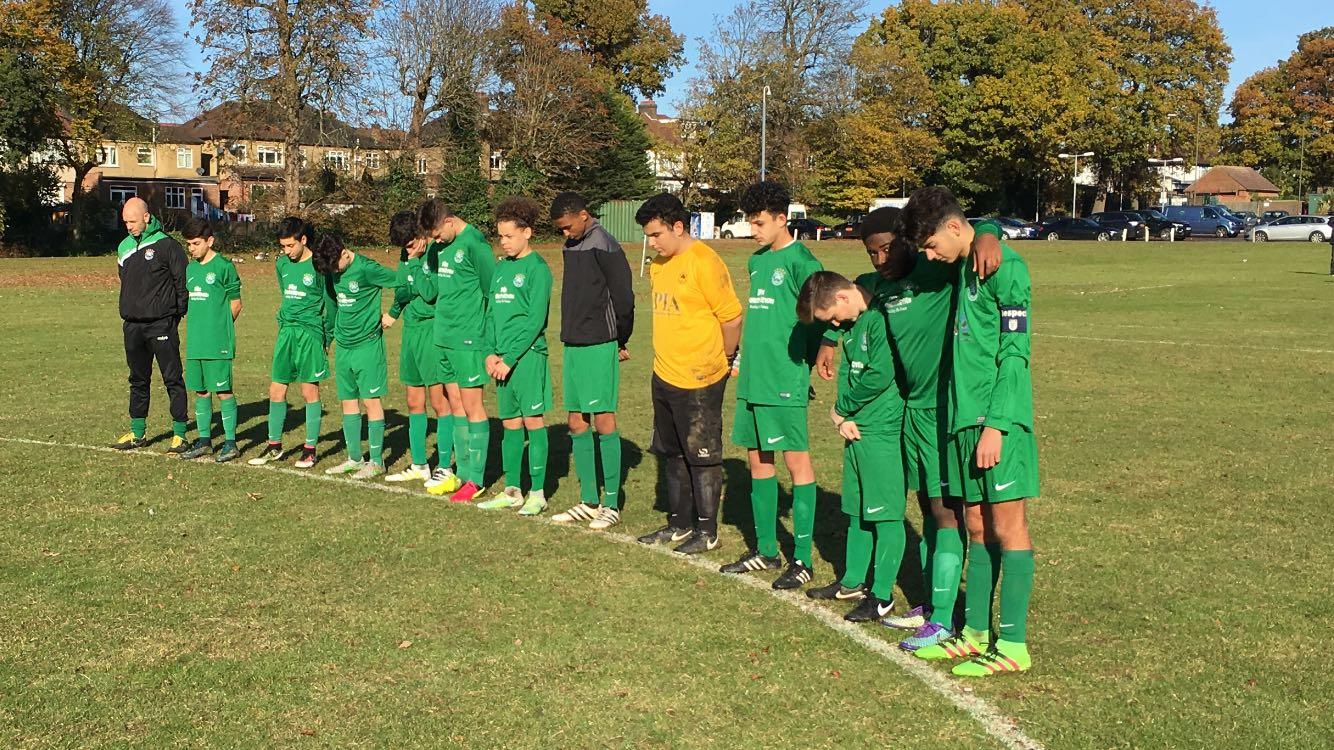OYFC teams observe minute’s silence on Remembrance Sunday – Omonia ...
